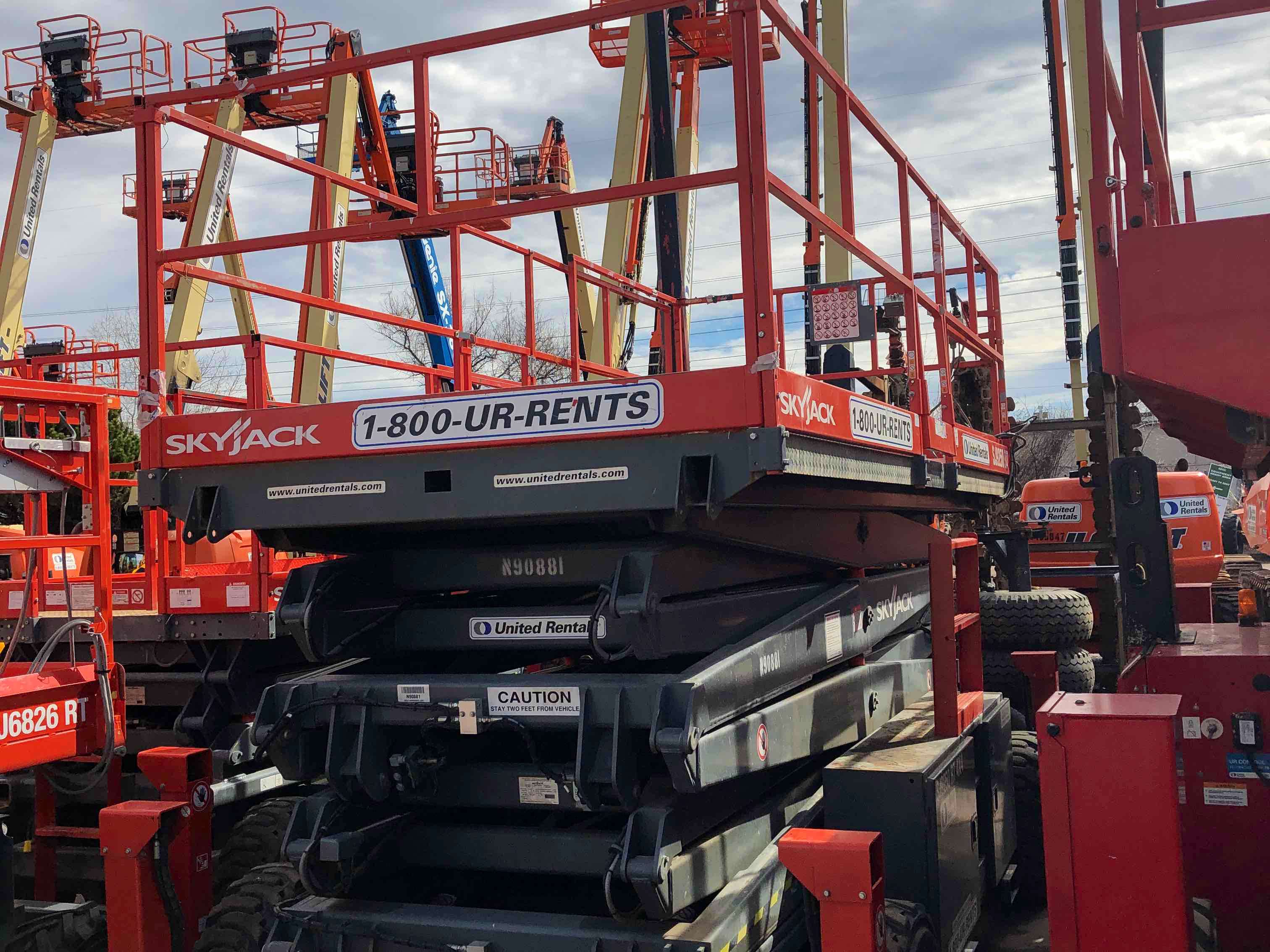 Used 2015 Skyjack SJ9250RT Rough Terrain Scissor Lift For Sale in ...