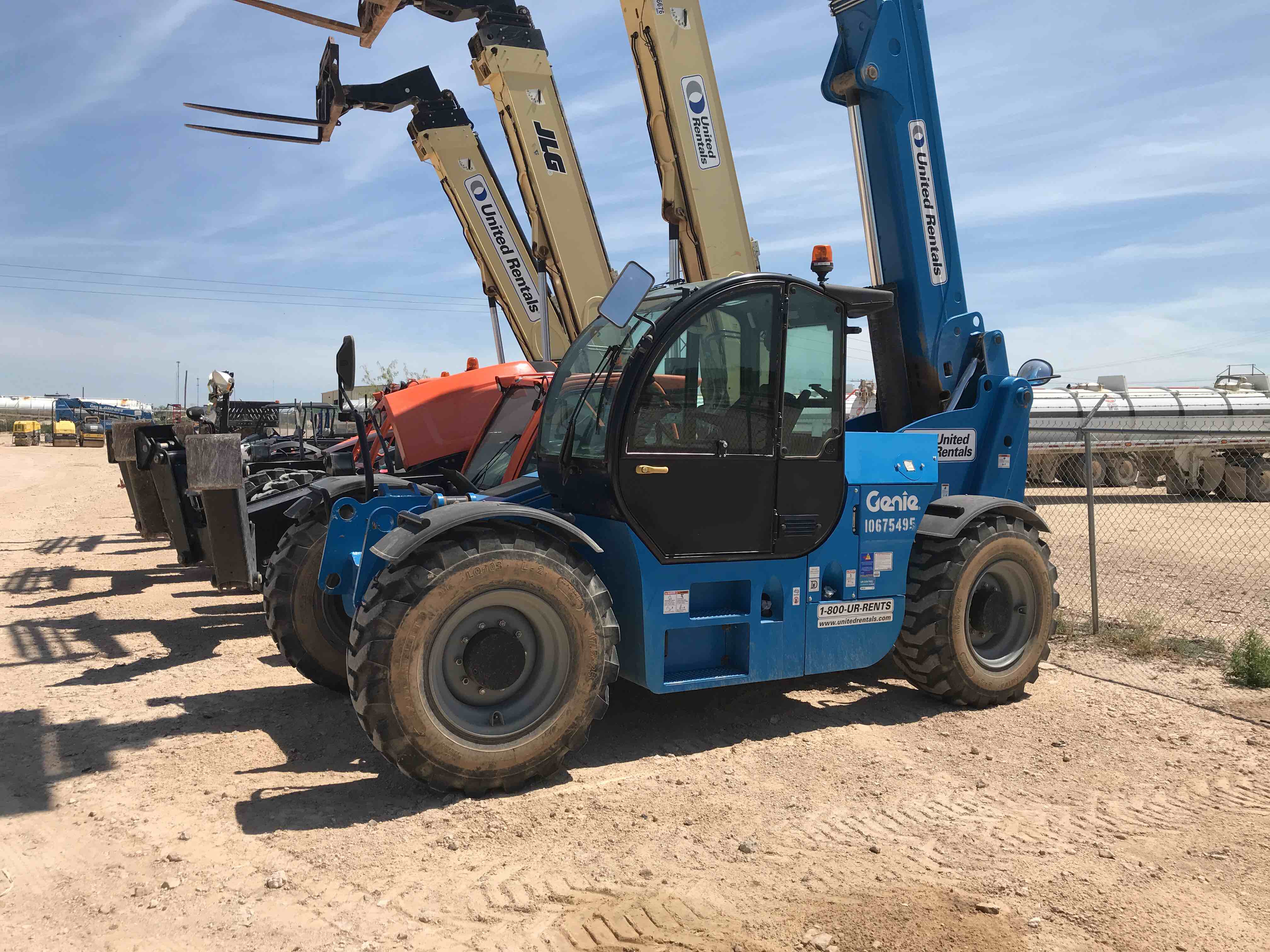 Used 2017 Genie GTH-1544 Forklift For Sale in Odessa, TX | United Rentals
