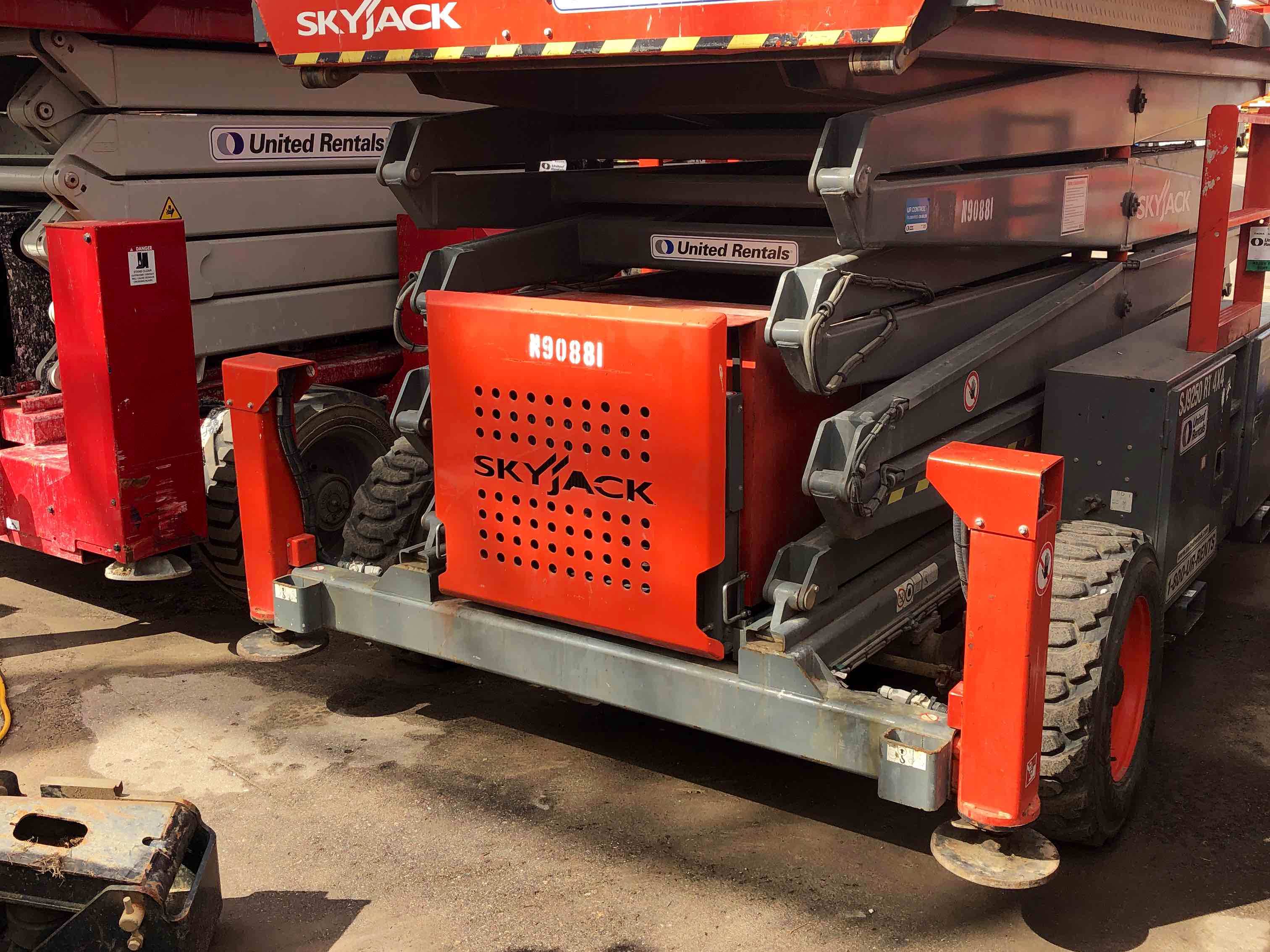 Used 2015 Skyjack SJ9250RT Rough Terrain Scissor Lift For Sale in ...