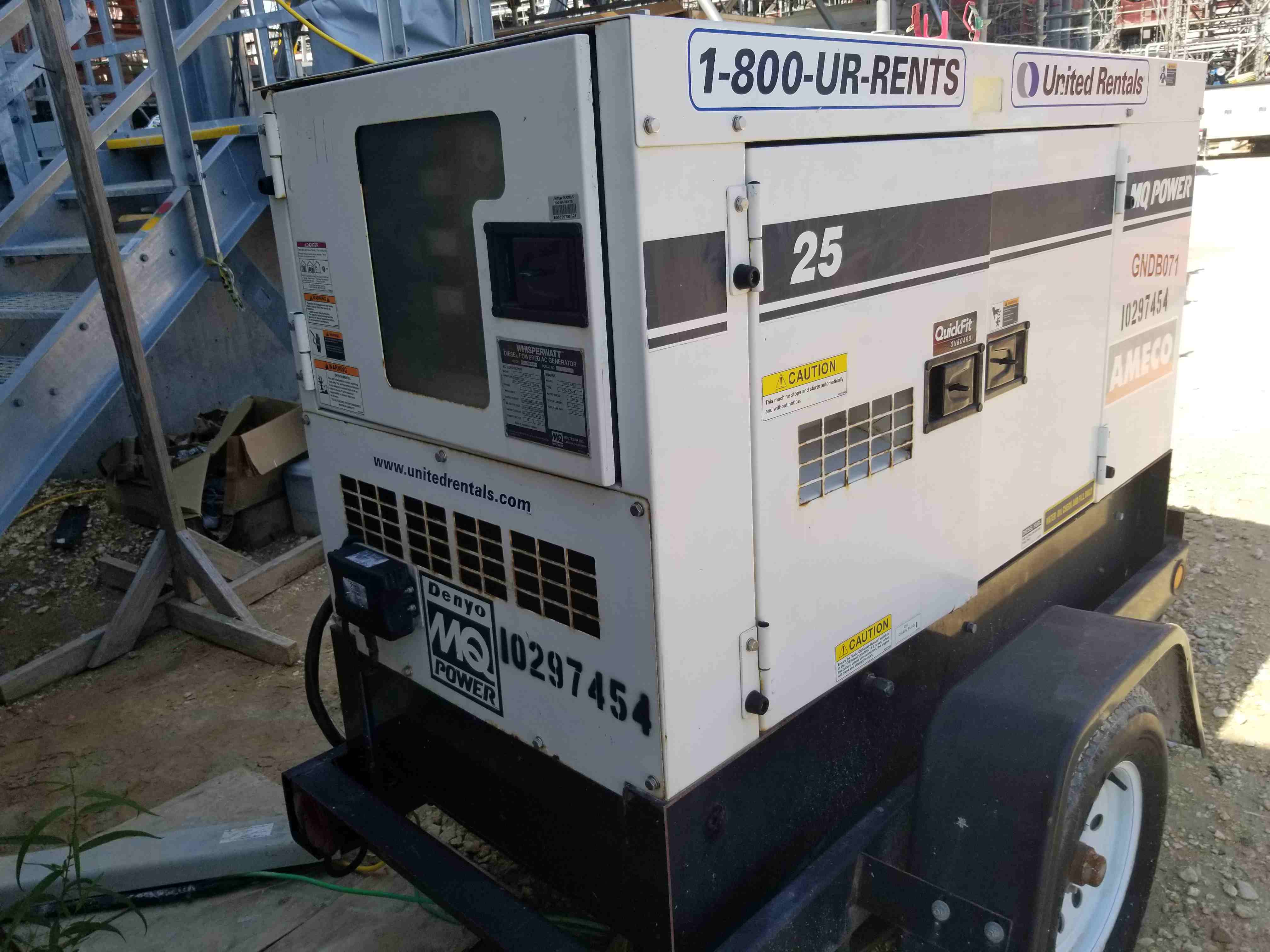Used 2014 Multiquip DCA25SSIU4F Diesel Generator For Sale in North ...