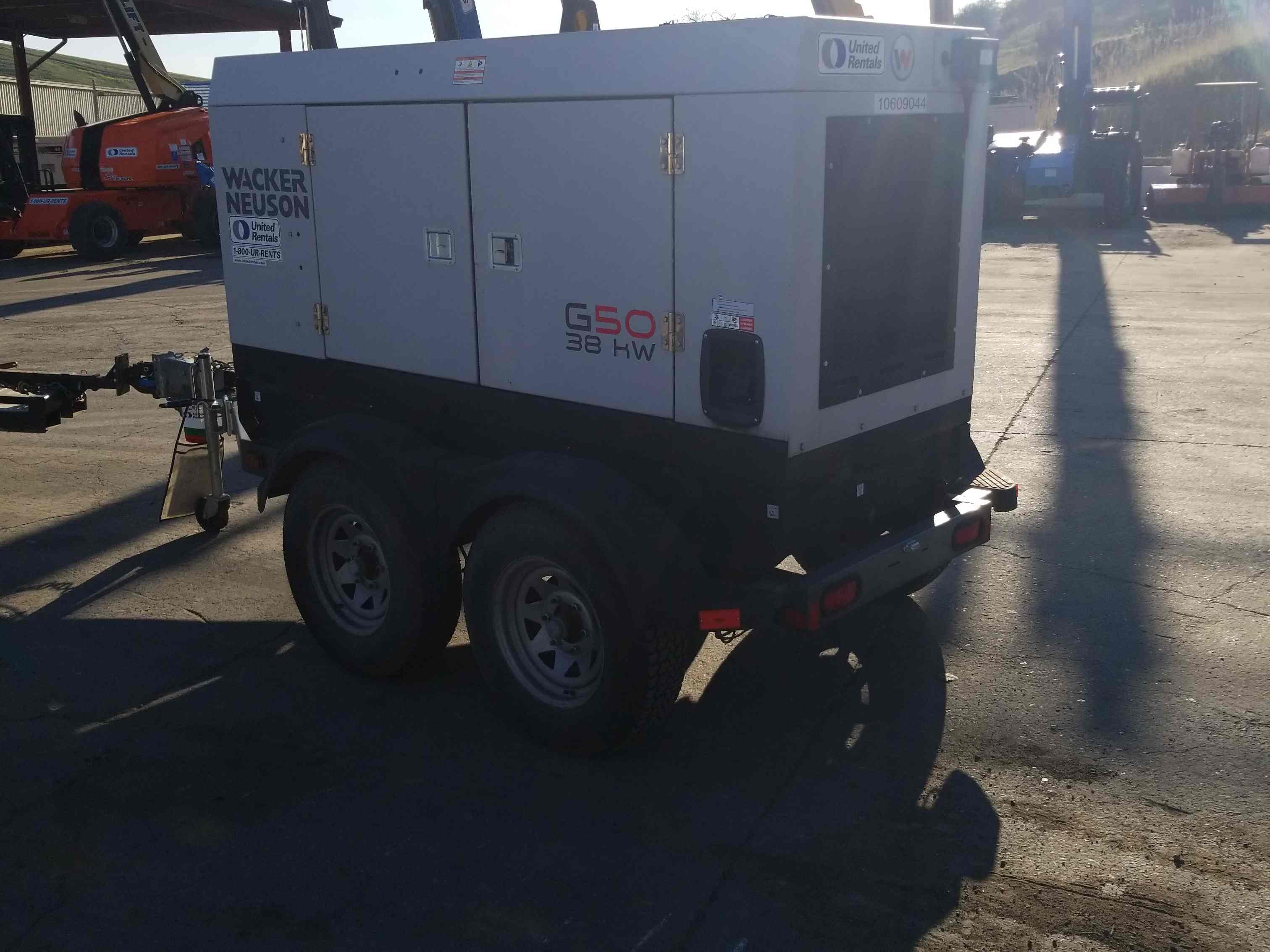 Used 2017 Wacker Neuson G50 T4F Diesel Generator For Sale in Martinez ...