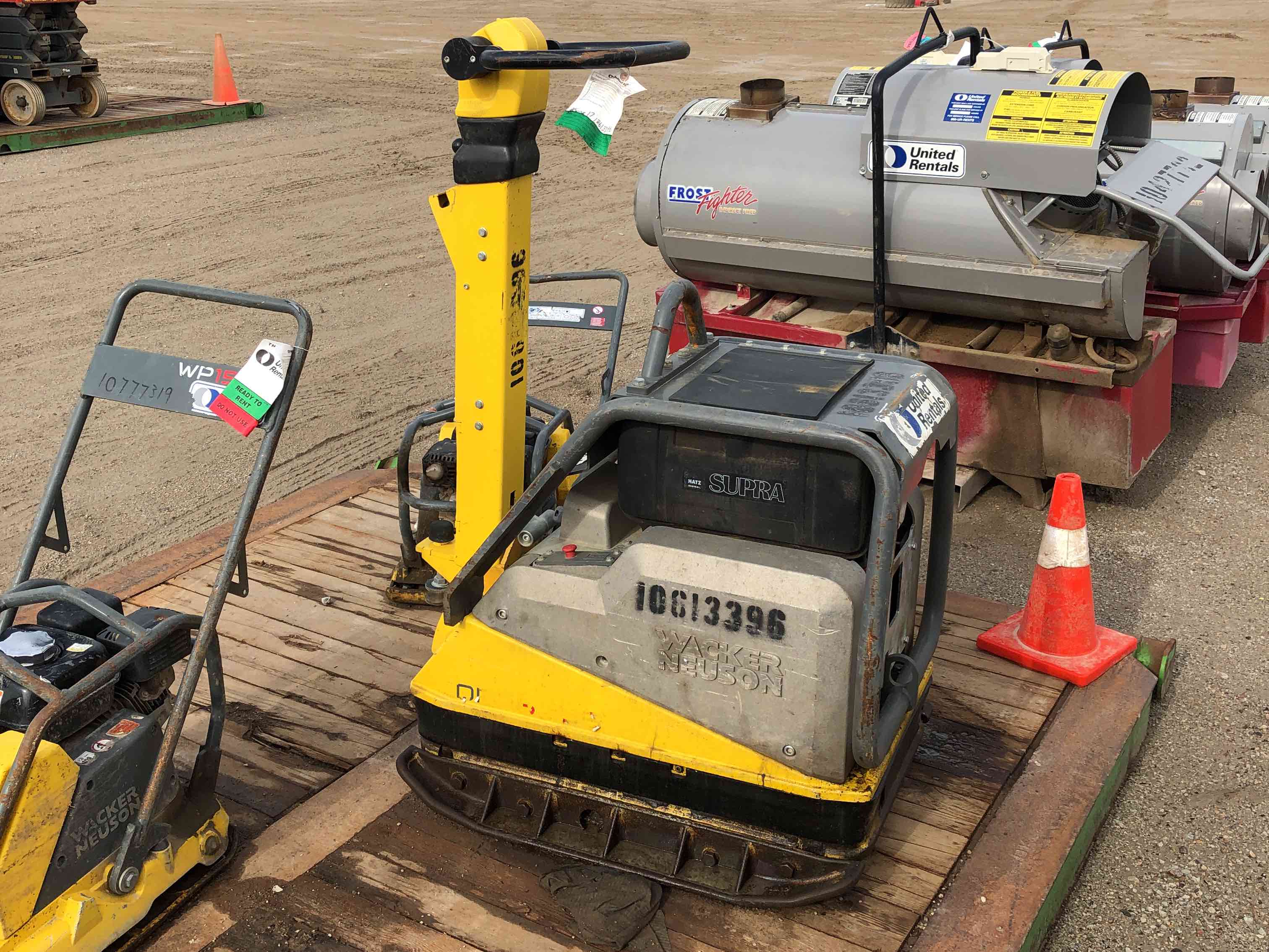 Used 2017 Wacker Neuson DPU6555He Plate Compactor For Sale in Fort ...