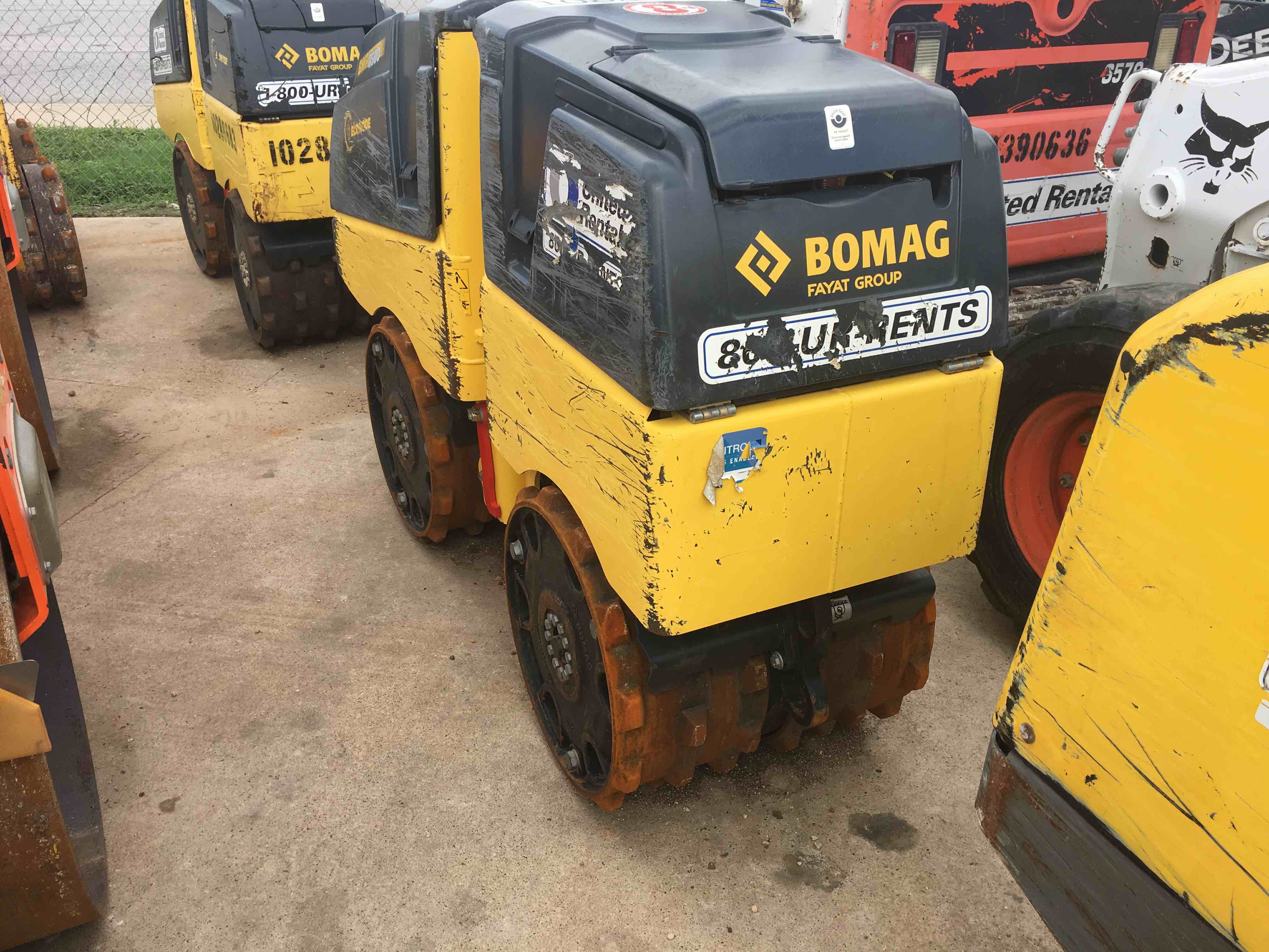 Used 2018 BOMAG BMP8500 Double Drum Roller For Sale in Wichita Falls ...