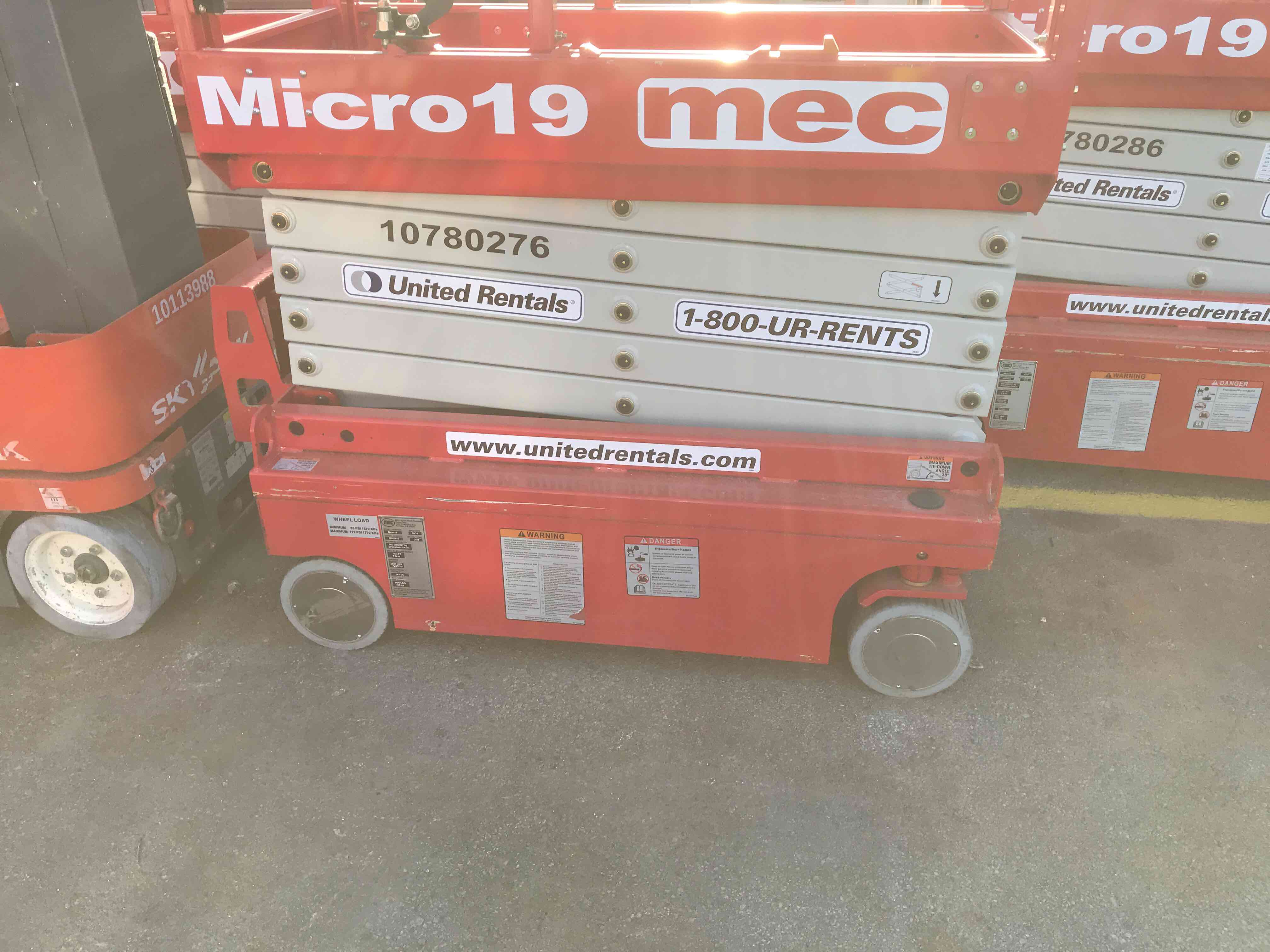 Used 2018 MEC MICRO 19 Scissor Lift For Sale in Denver, CO | United Rentals