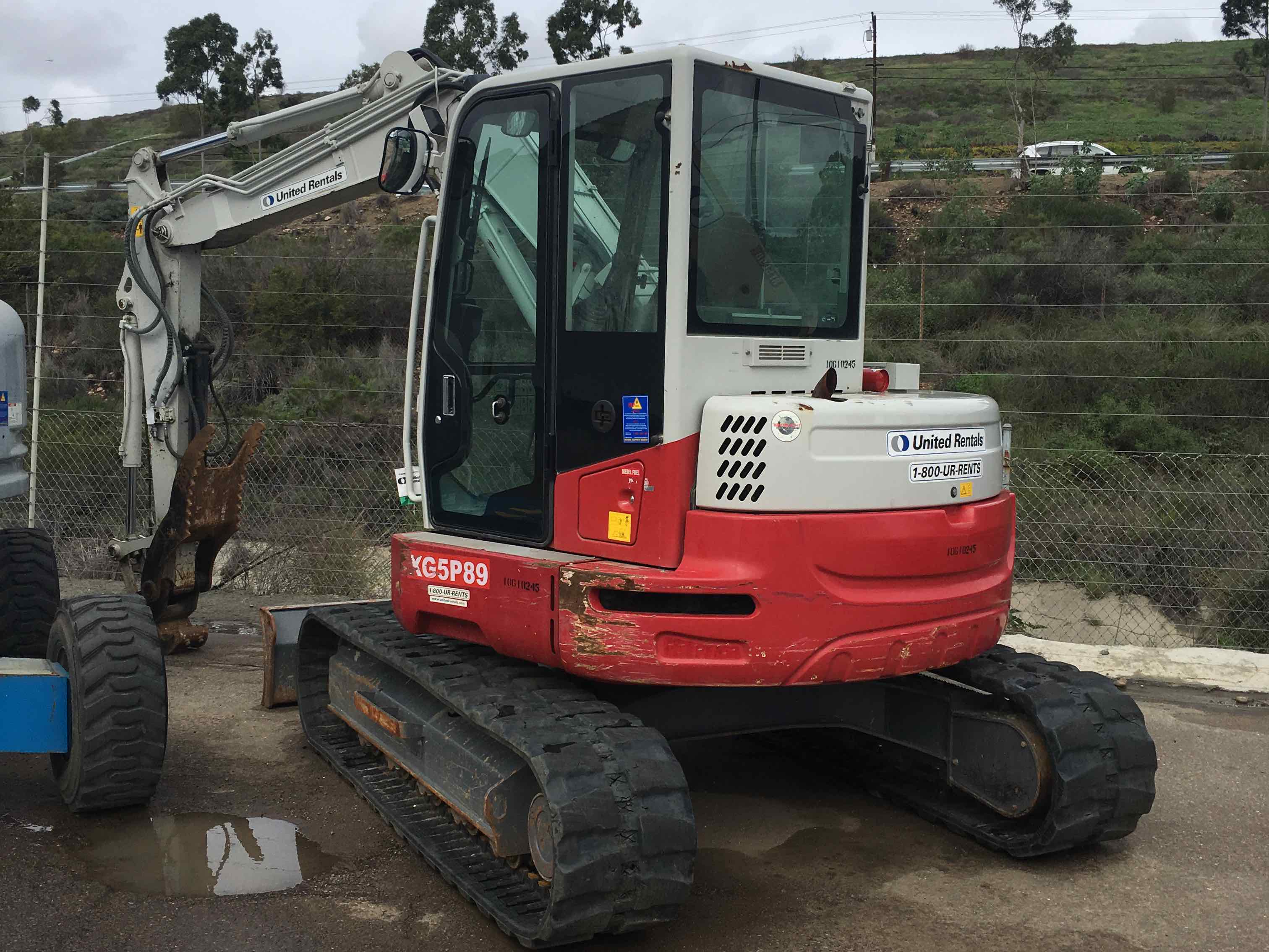 Used 2017 Takeuchi TB280FR Excavator For Sale in Sun Valley, CA ...