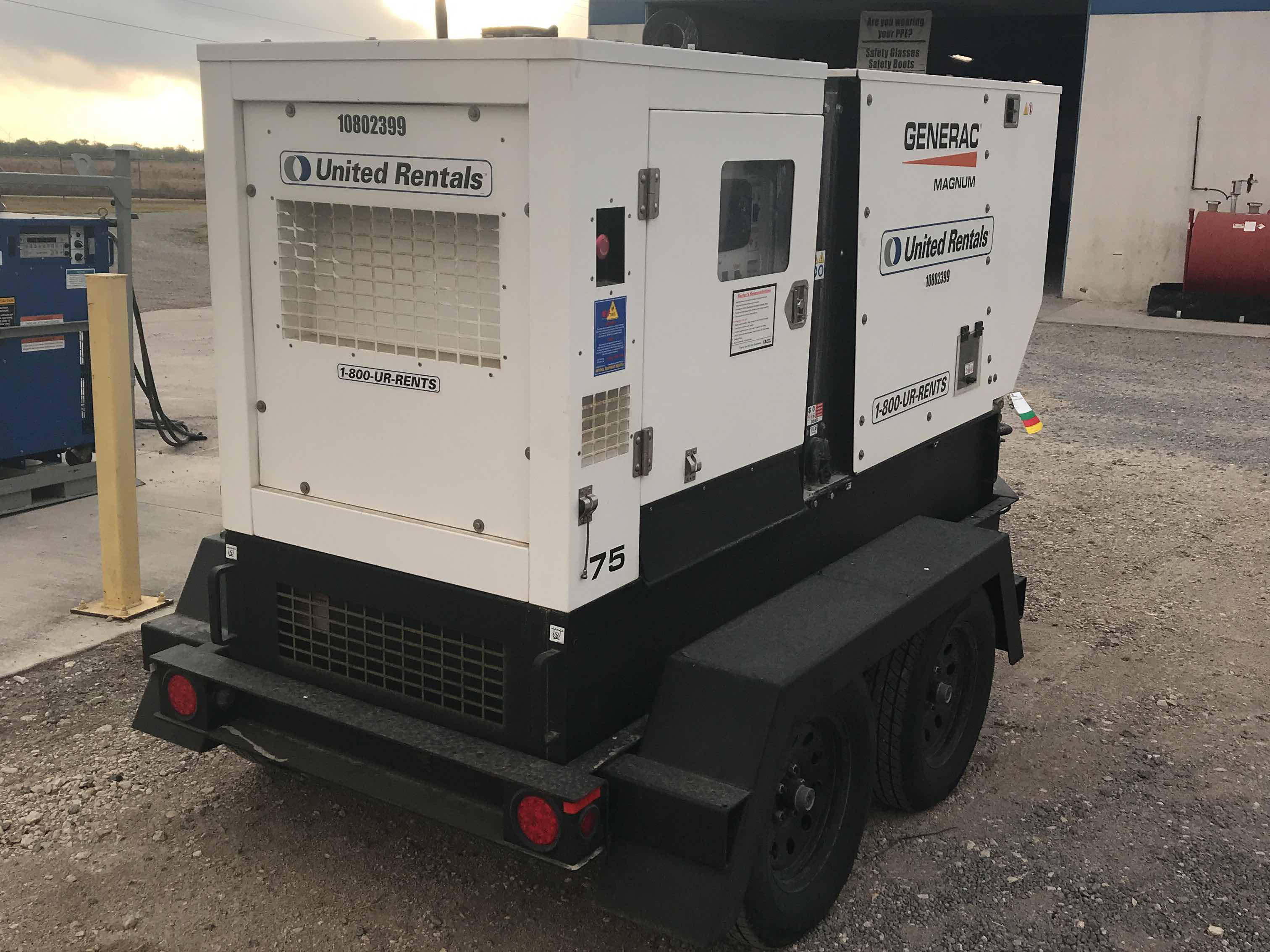 Used 2018 Magnum Pro MMG75DF4 Diesel Generator For Sale in Houston, TX ...