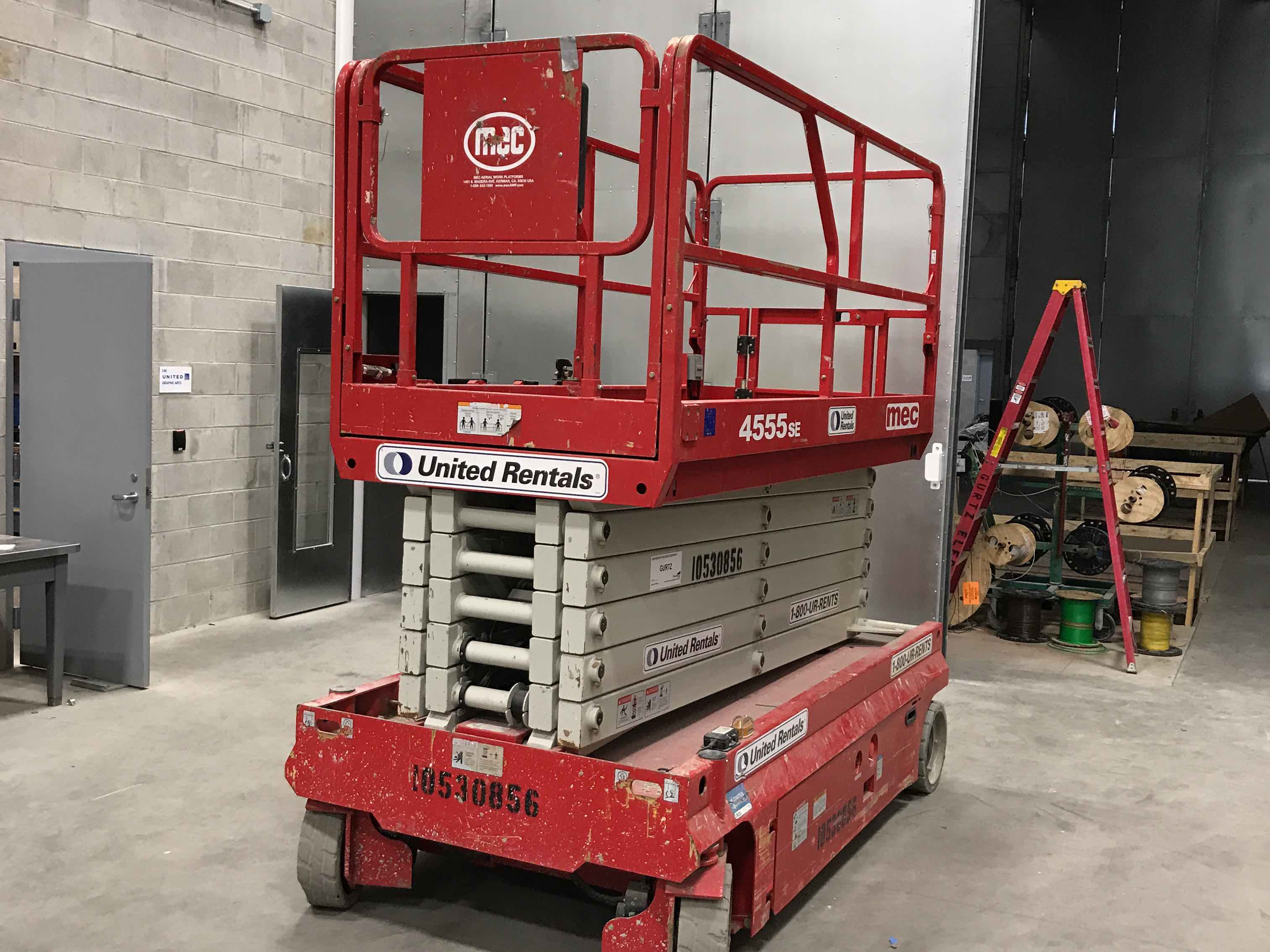 Used 2016 MEC 4555SE Scissor Lift For Sale in Frederick, MD | United ...