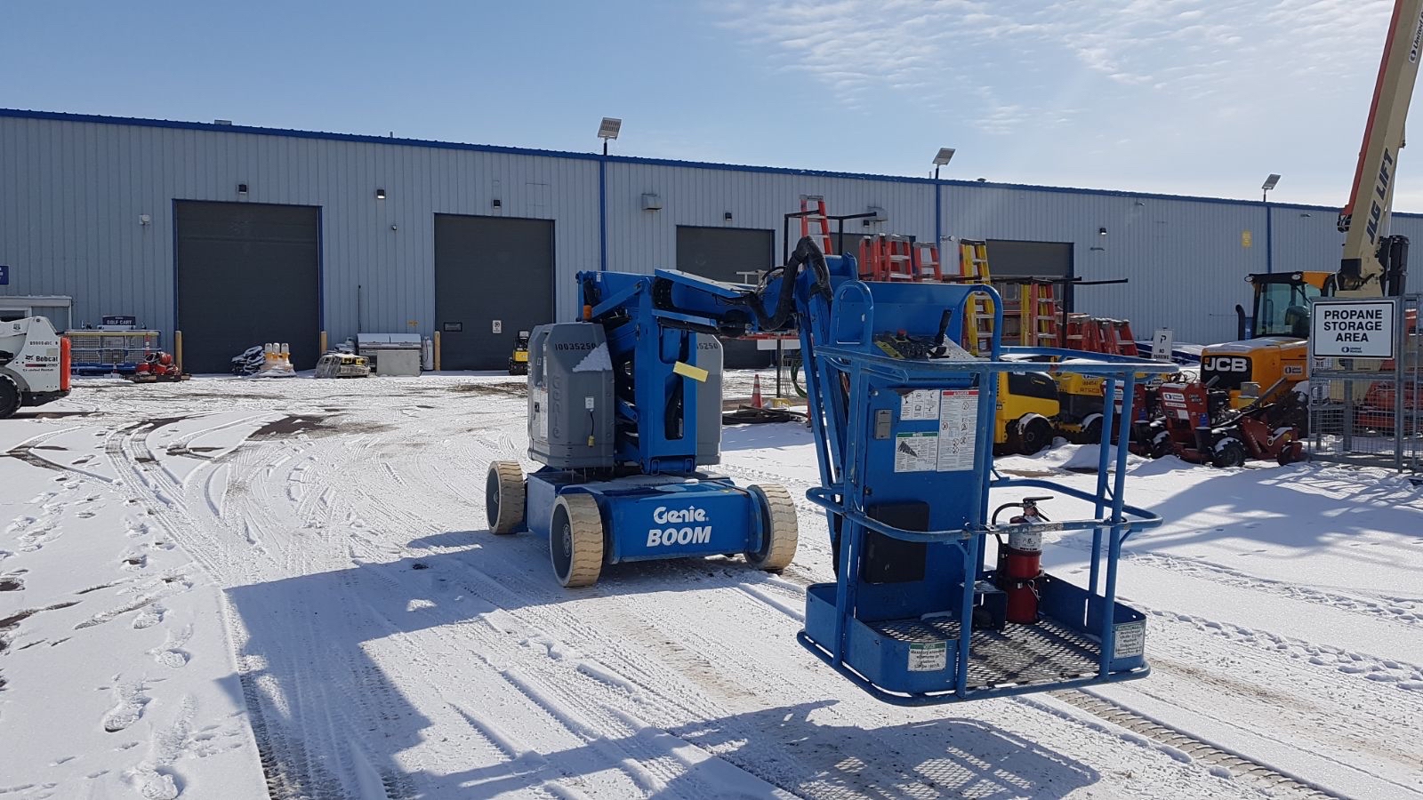 Used 2012 Genie Z-34/22N Articulating Boom Lift For Sale in Fort Mackay ...