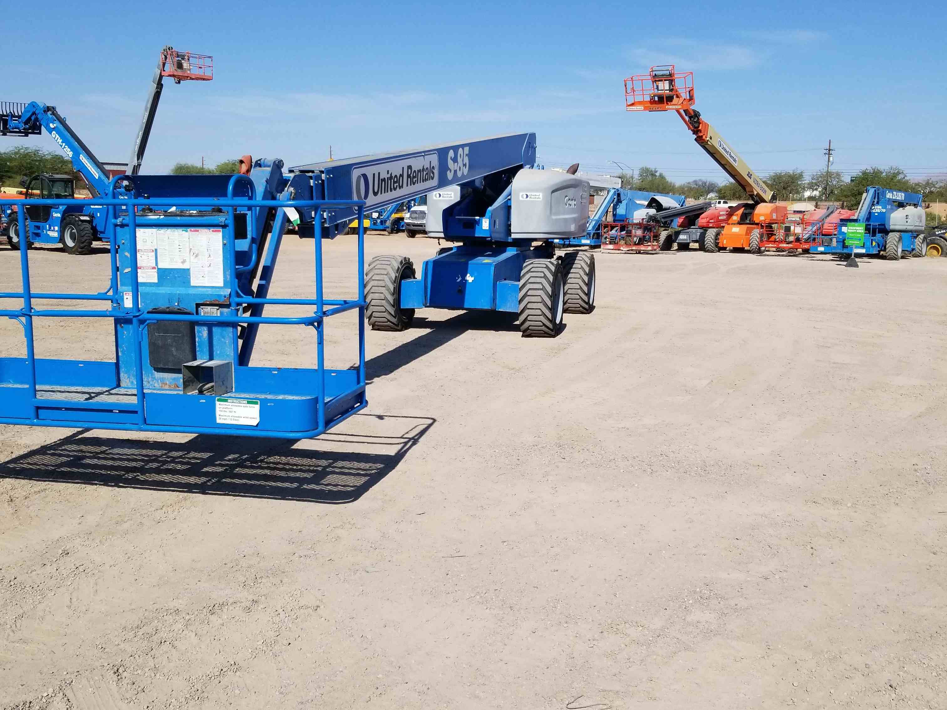 Used 2015 Genie S-85 Boom Lift For Sale in Miami, AZ | United Rentals