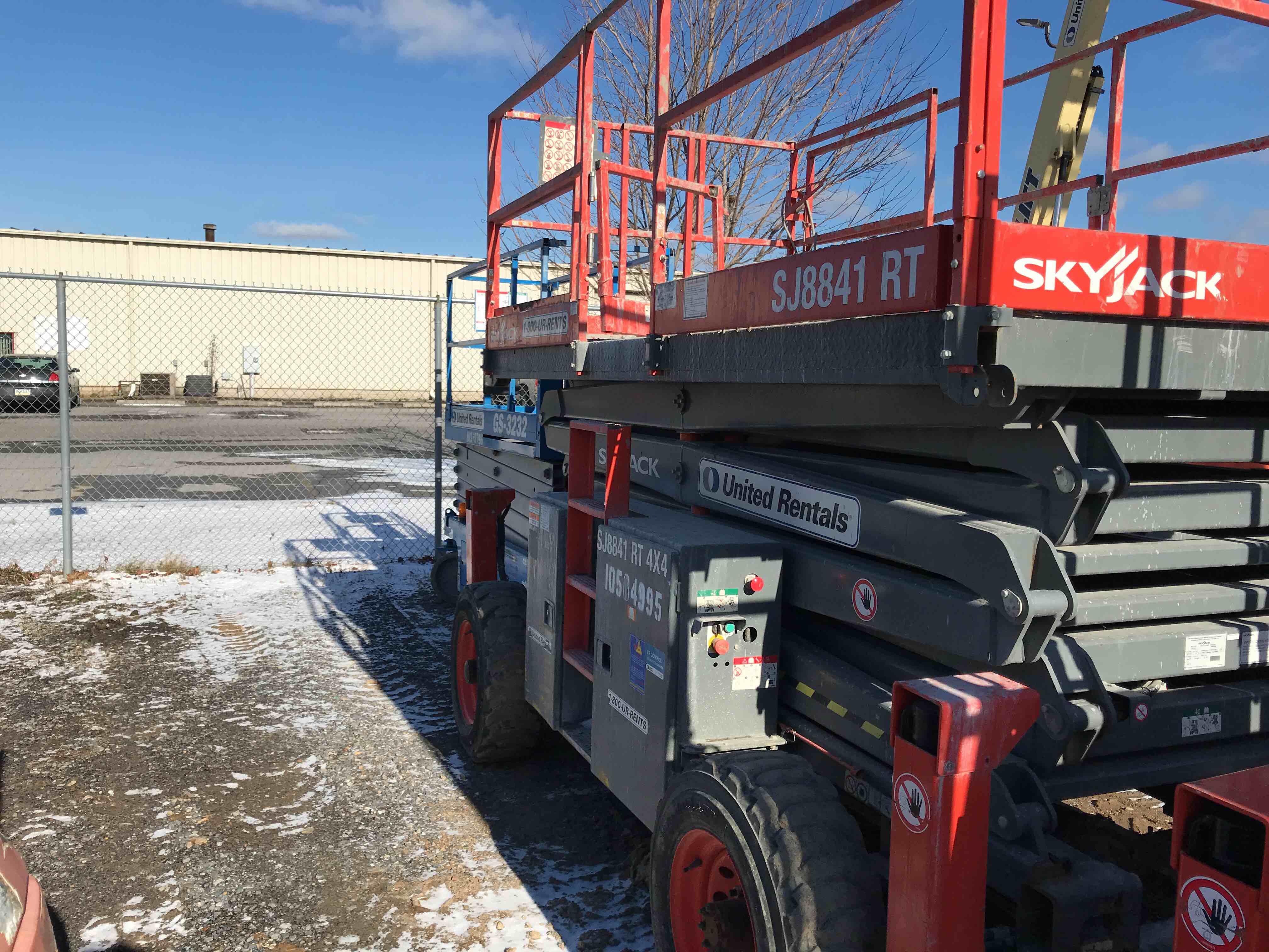 Used 2016 Skyjack SJ8841RT Rough Terrain Scissor Lift For Sale in New ...
