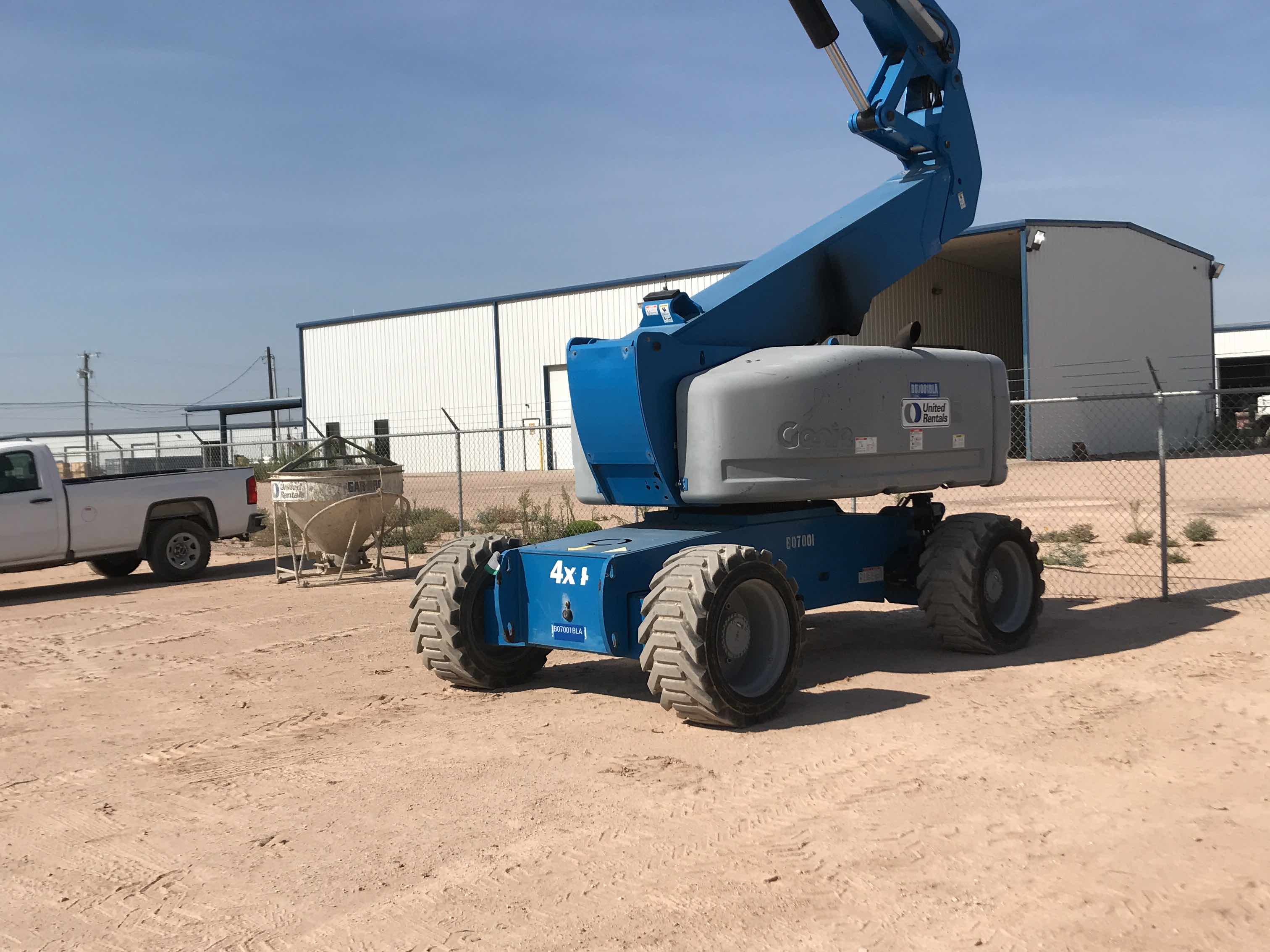 Used 2014 Genie Z-80/60 Articulating Boom Lift For Sale in Irving, TX ...