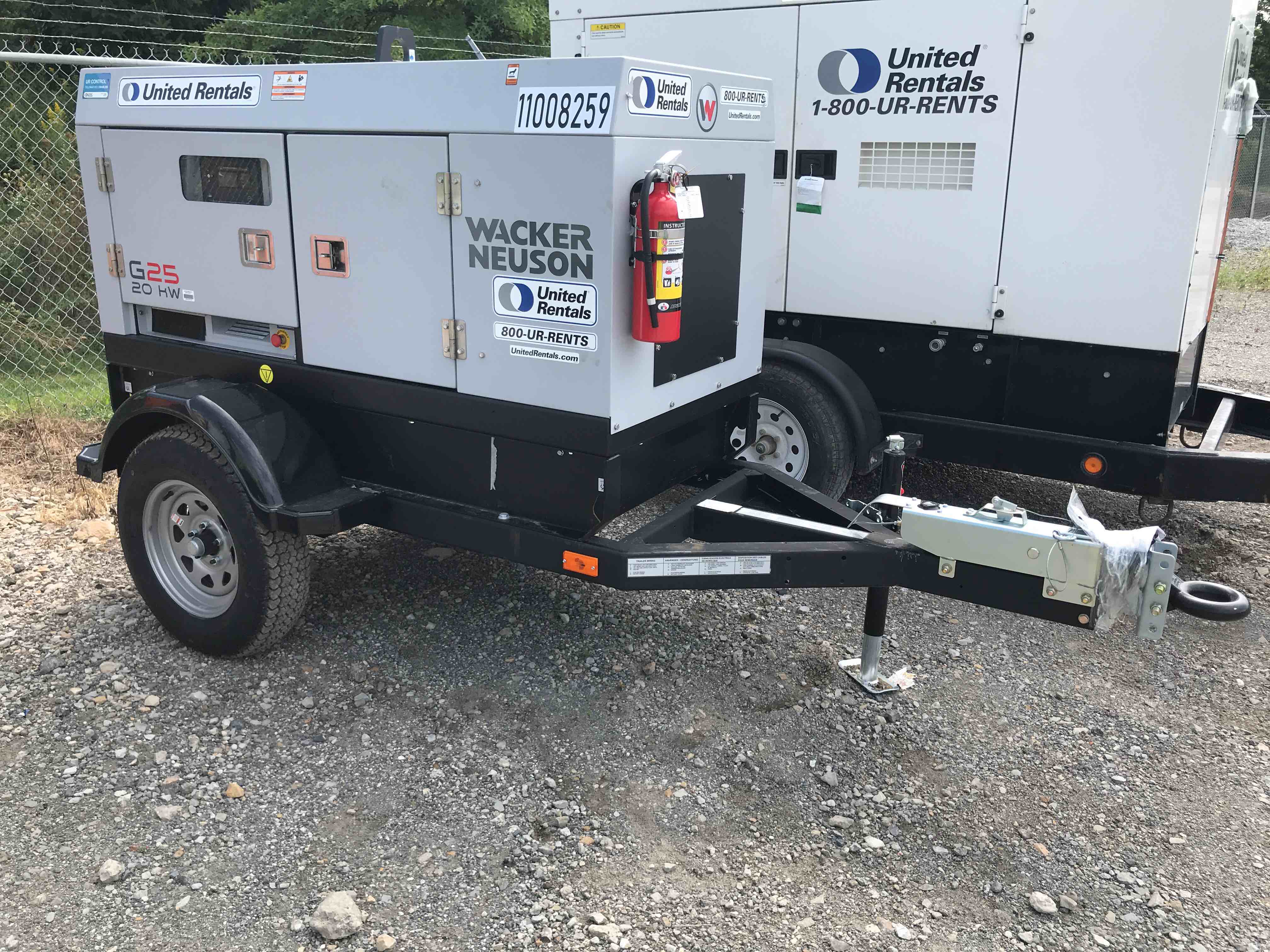Used 2019 Wacker Neuson G25 T4F Diesel Generator For Sale in Forest ...