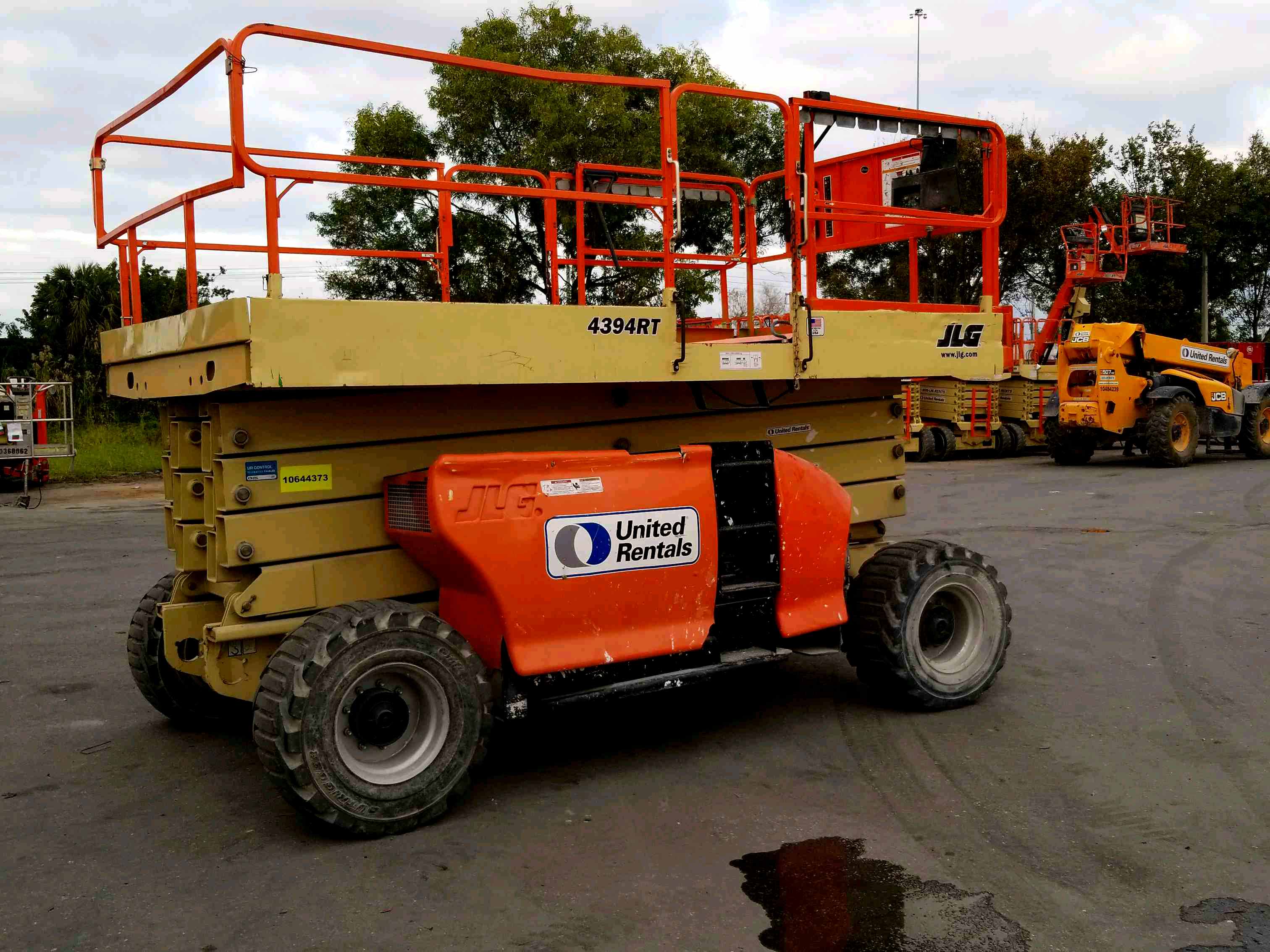 Used 2007 JLG 4394RT Rough Terrain Scissor Lift For Sale in Davie, FL ...