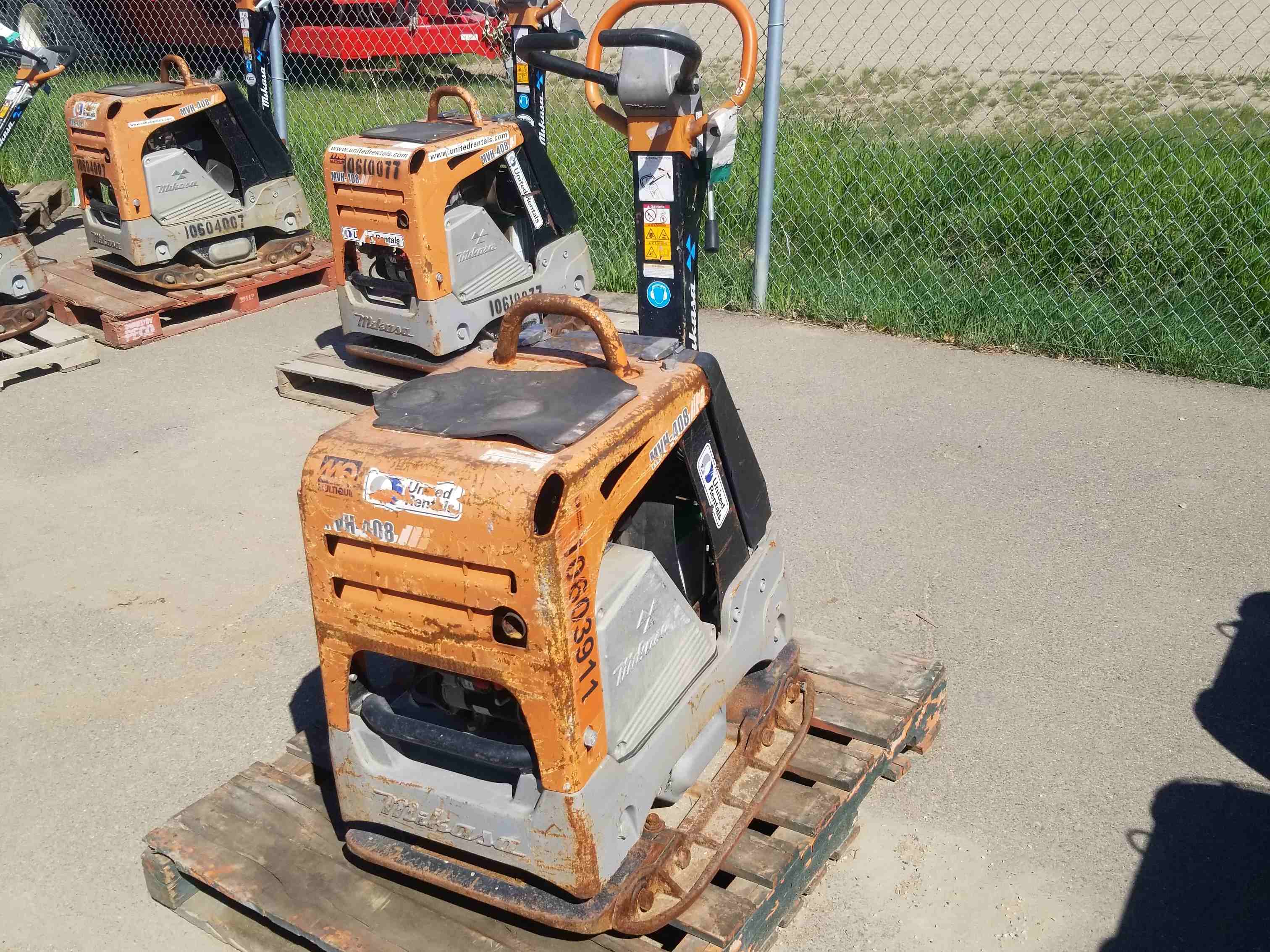 Used 2017 Multiquip MVH408DZ Vibratory Plate Compactor For Sale in ...