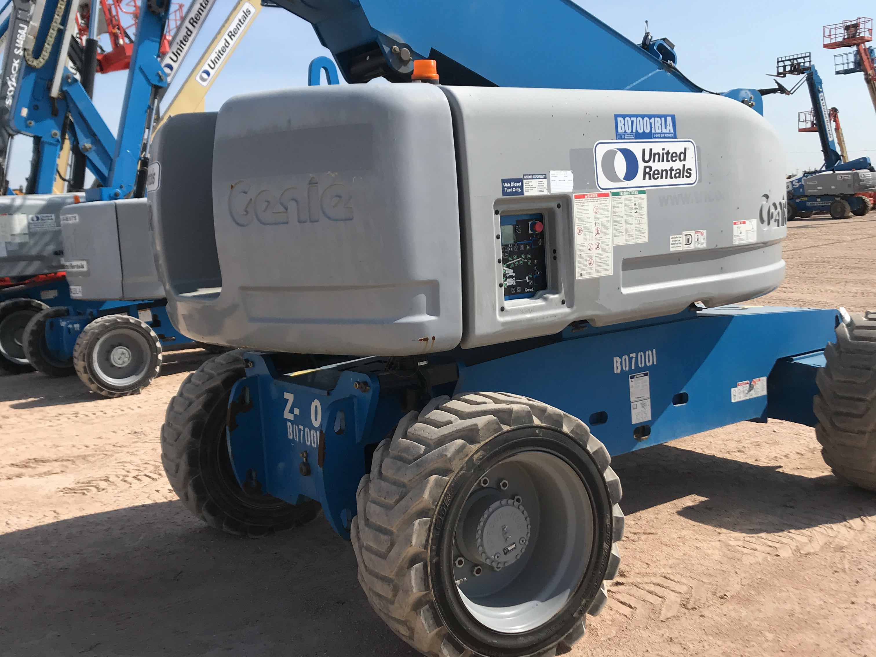 Used 2014 Genie Z-80/60 Articulating Boom Lift For Sale in Irving, TX ...