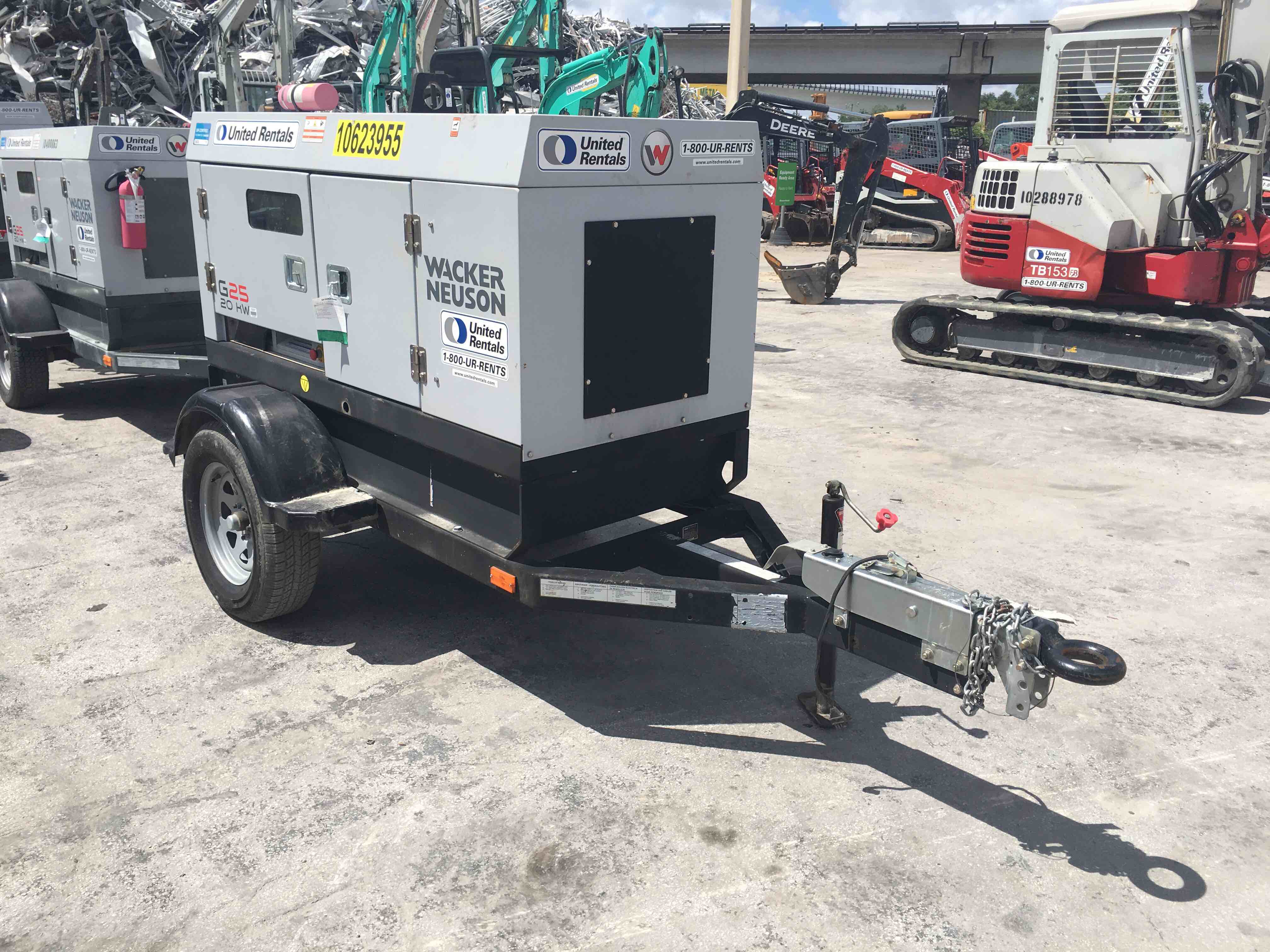 Used 2017 Wacker Neuson G25 T4F Diesel Generator For Sale in Lauderhill ...