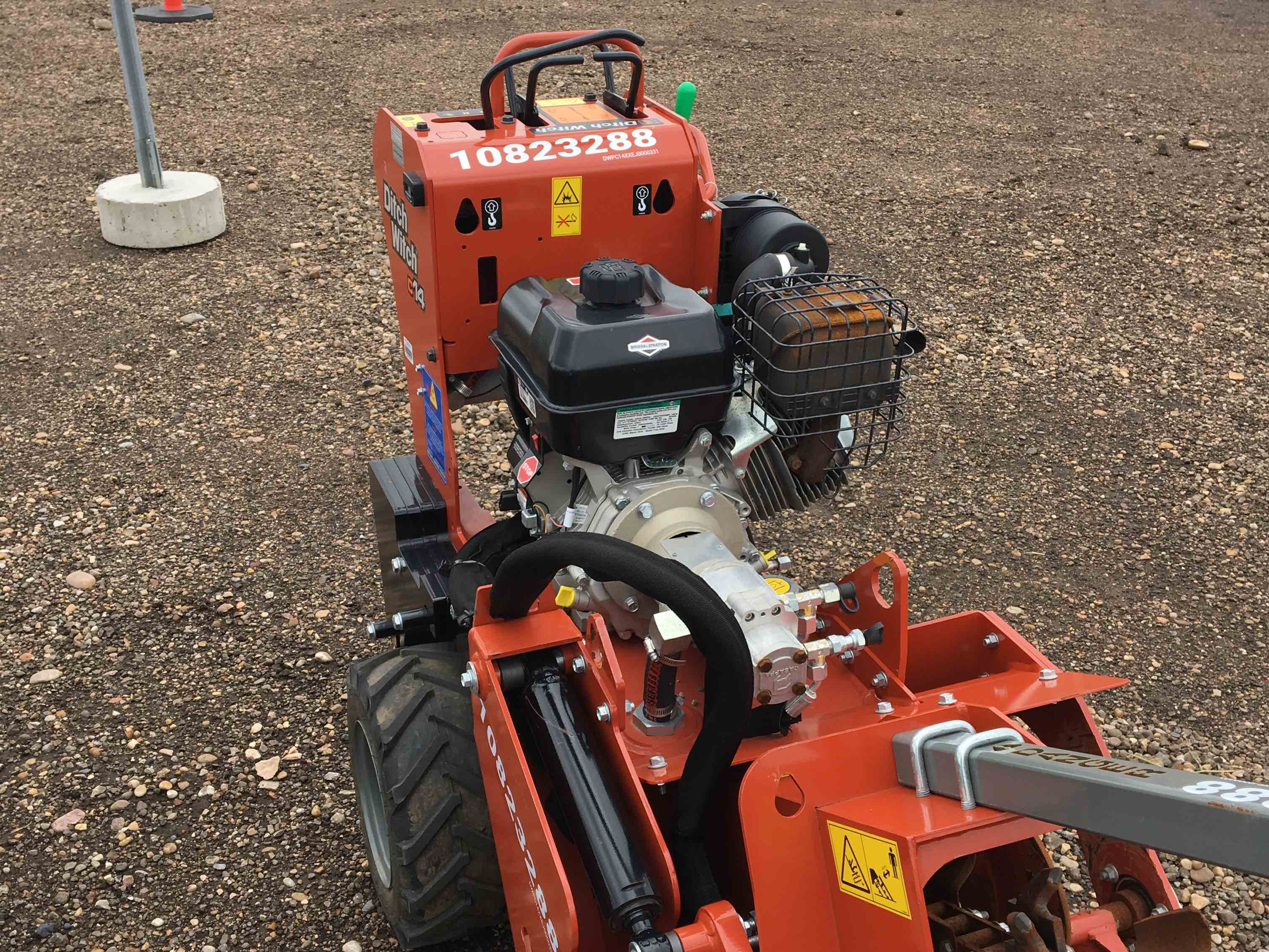 Used 2018 Ditch Witch C14 Walk-Behind Trencher For Sale in Edmonton, AB ...
