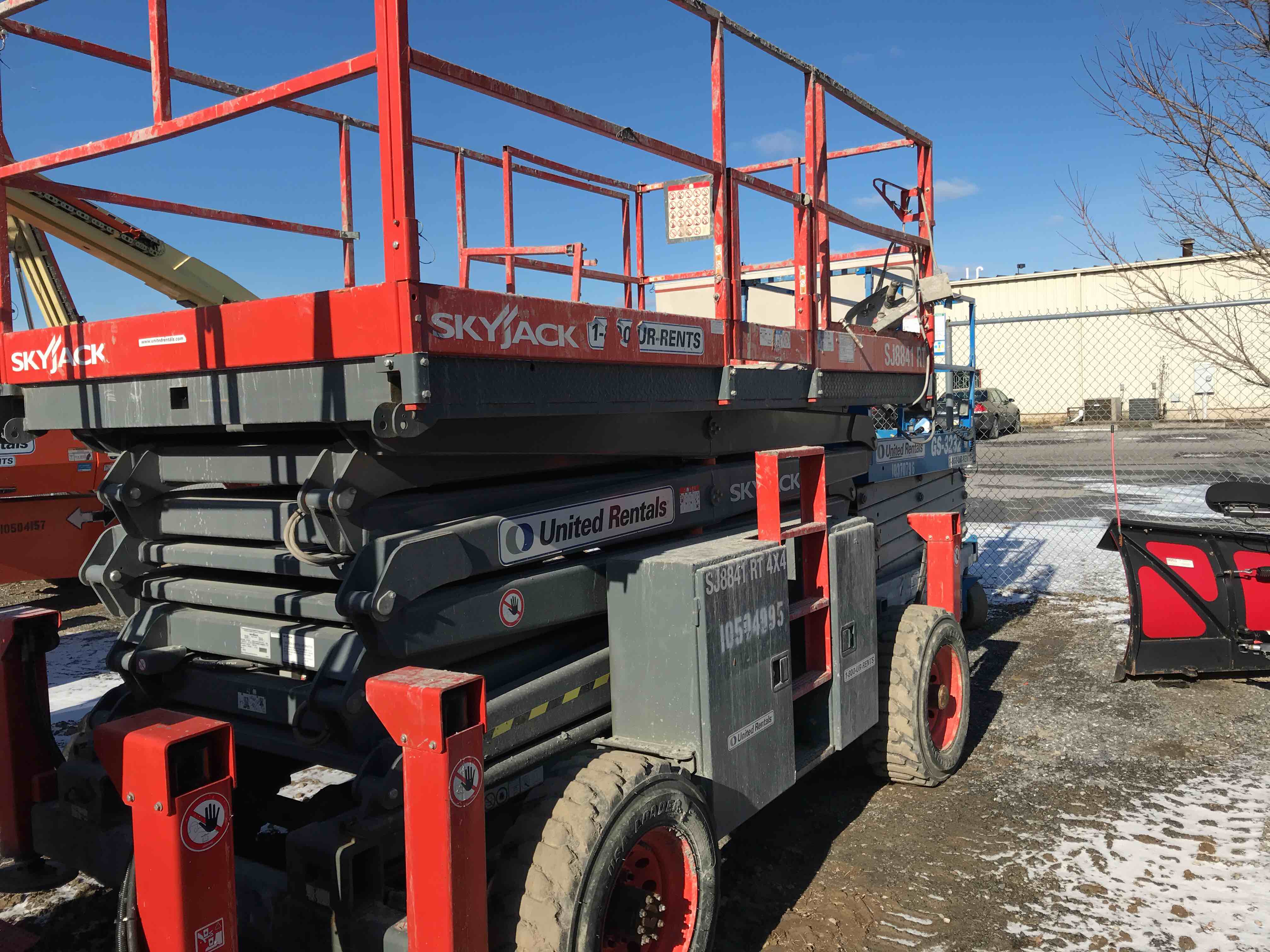 Used 2016 Skyjack SJ8841RT Rough Terrain Scissor Lift For Sale in New ...