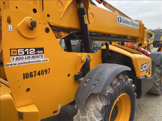 Used 2017 JCB 512-56 S Forklift For Sale in Columbus, OH | United Rentals