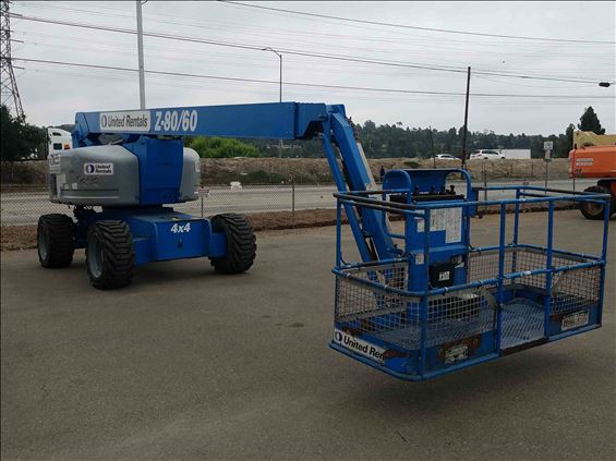 Used 2015 Genie Z-80/60J Articulating Boom Lift For Sale in Riverside ...