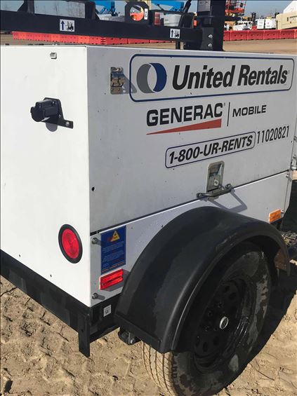 Used 2019 Generac MLT5080KV Portable Light Tower For Sale in Fort ...