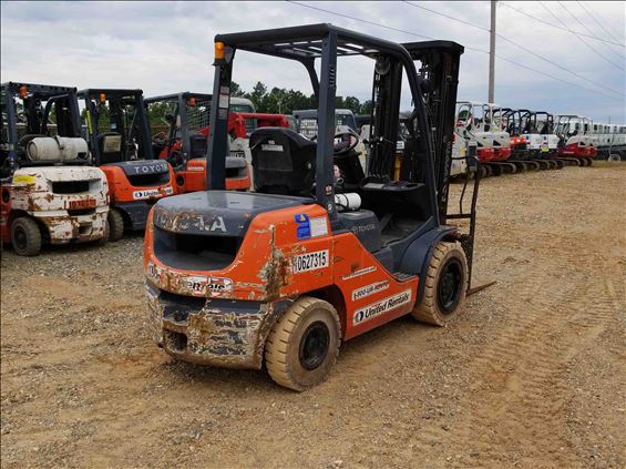 Used 2017 Toyota 8FDU30 Warehouse Forklift For Sale in Nederland, TX ...