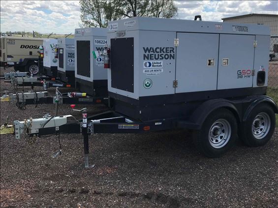 Used 2019 Wacker Neuson G50 T4F Diesel Generator For Sale in Minot, ND ...