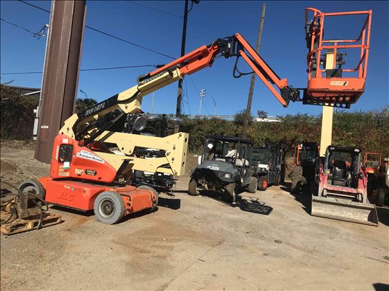 Used 2012 JLG E400AJ Articulating Boom Lift For Sale in La Vergne, TN ...