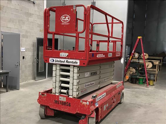 Used 2016 MEC 4555SE Scissor Lift For Sale in Frederick, MD | United ...