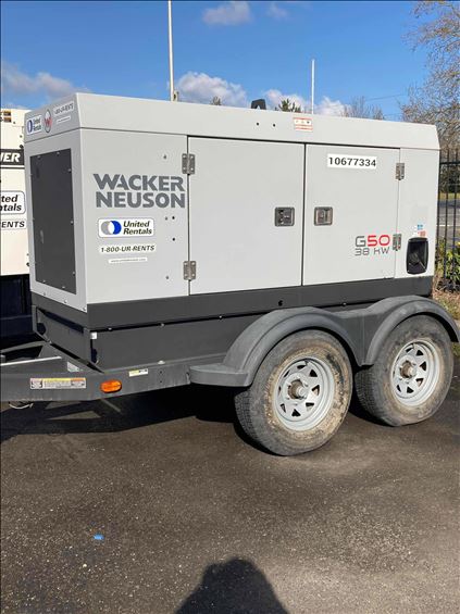 Used 2017 Wacker Neuson G50 T4F Diesel Generator For Sale in Salt Lake ...
