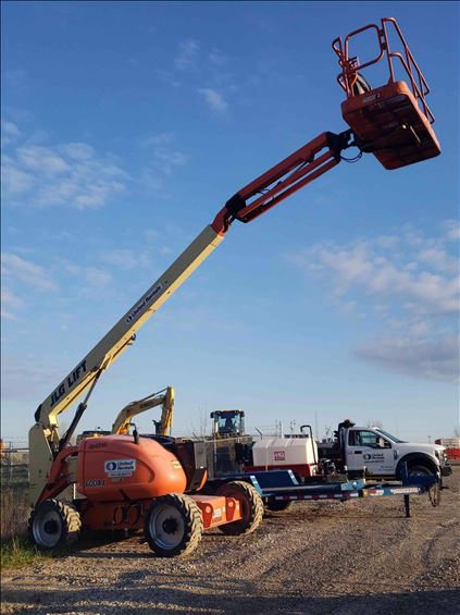 Used 2013 JLG 600AJ Articulating Boom Lift For Sale in Romulus, MI ...