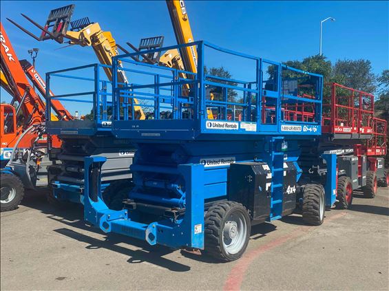 Used 2019 Genie GS-4390 RT Rough Terrain Scissor Lift For Sale in ...