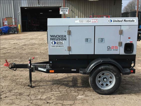 Used 2017 Wacker Neuson G25 T4F Diesel Generator For Sale in Von Ormy ...